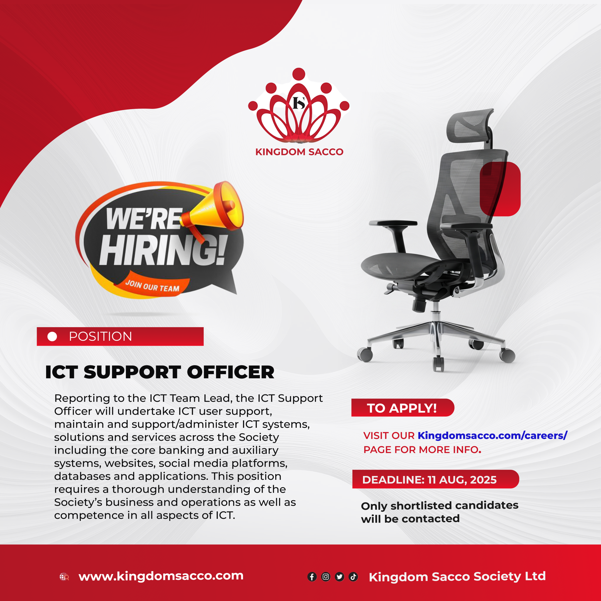 Careers - Kingdom Sacco